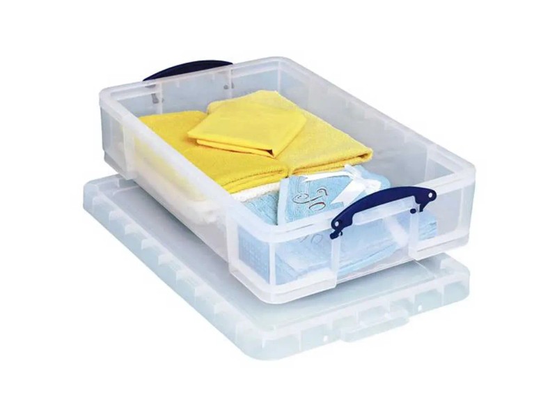 Aufbewahrungsbox mit Deckel Kunststoff 33 l (HxBxT) 16,5 x 44 x 71 cm ...