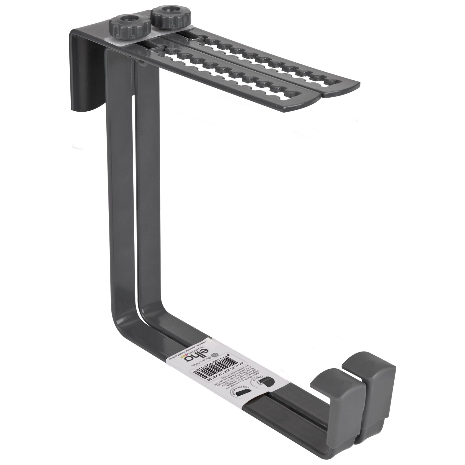 Elho Balkonkastenhalter Barcelona Anthrazit kaufen bei OBI