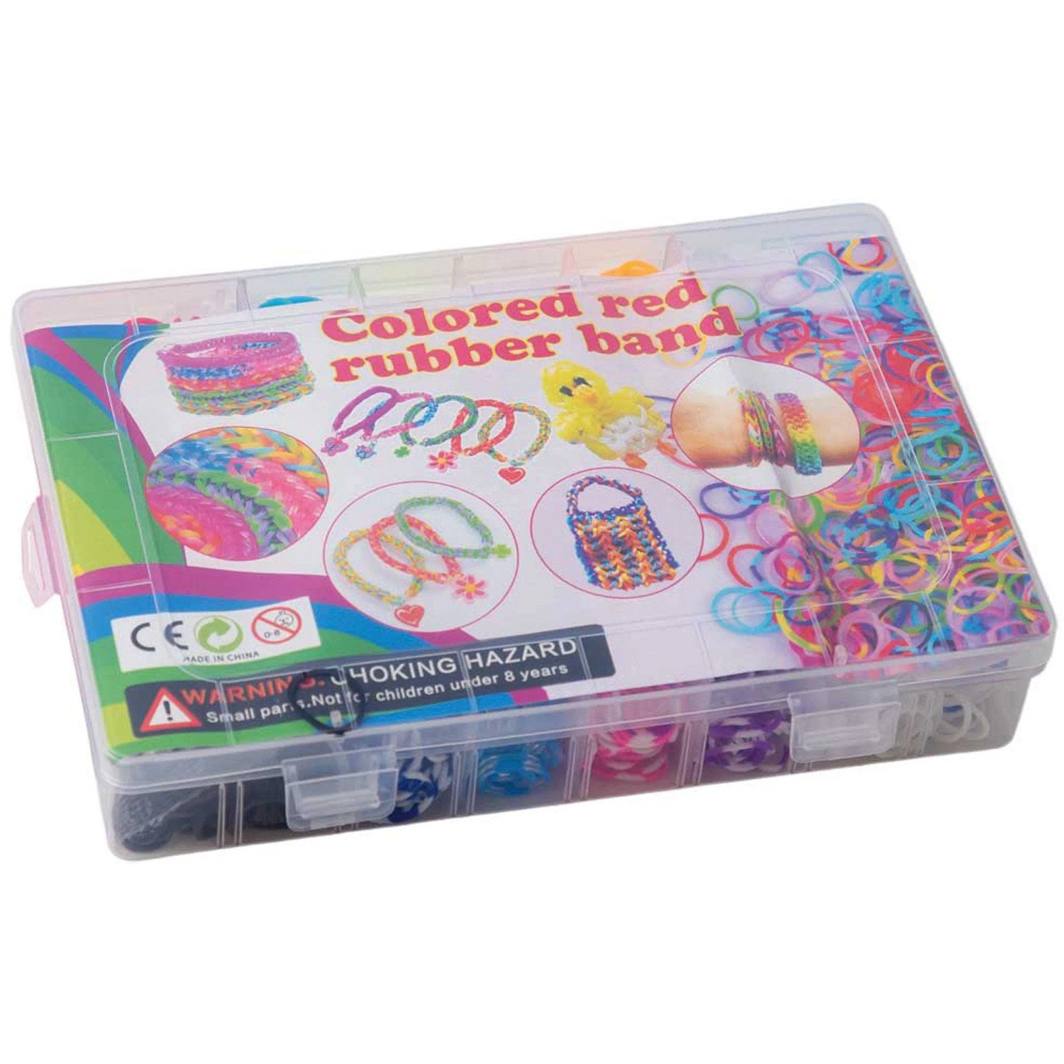 I Am Creative Loom-Bands-Set 18 Farben inkl. Zubehör