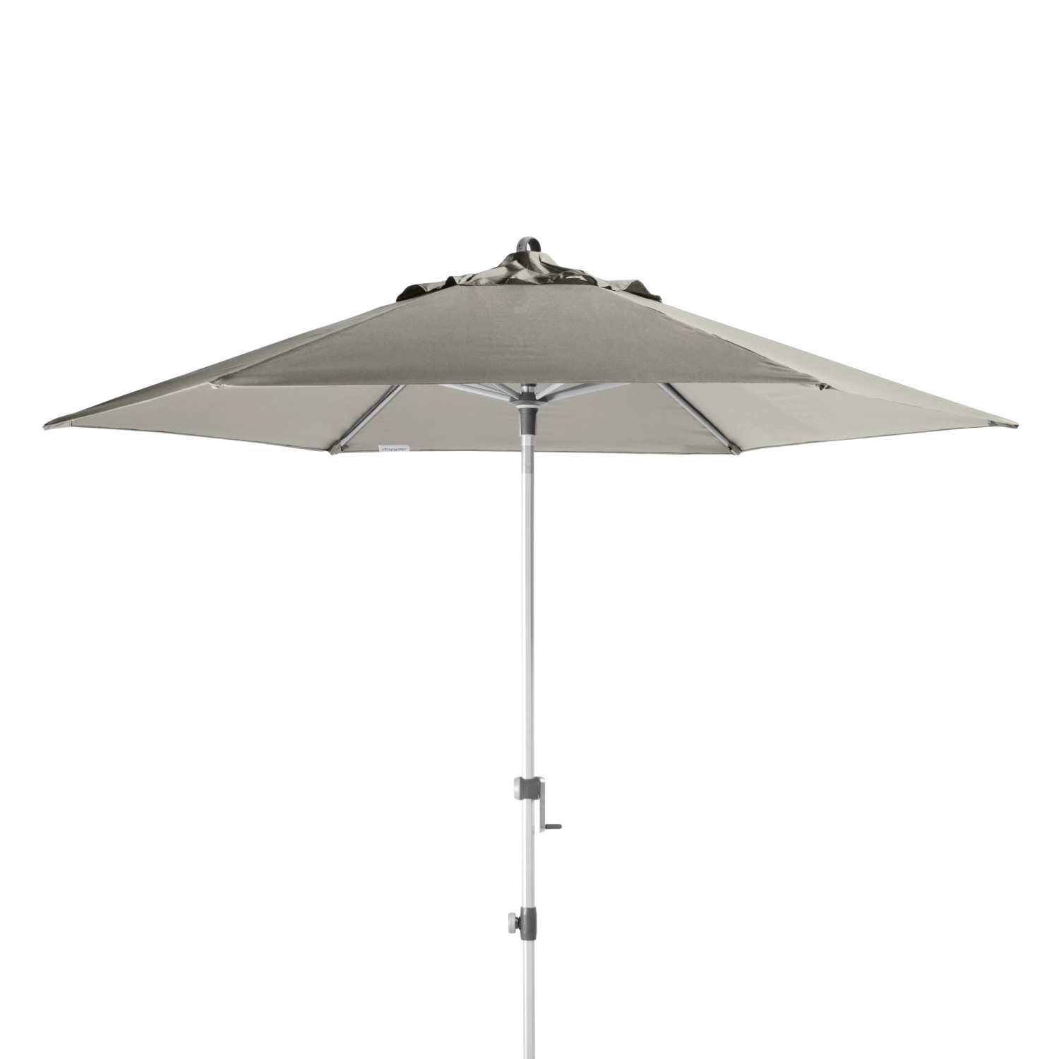 Doppler Sonnenschirm Expert Auto Tilt Hellgrau Ø 280 cm kaufen bei OBI