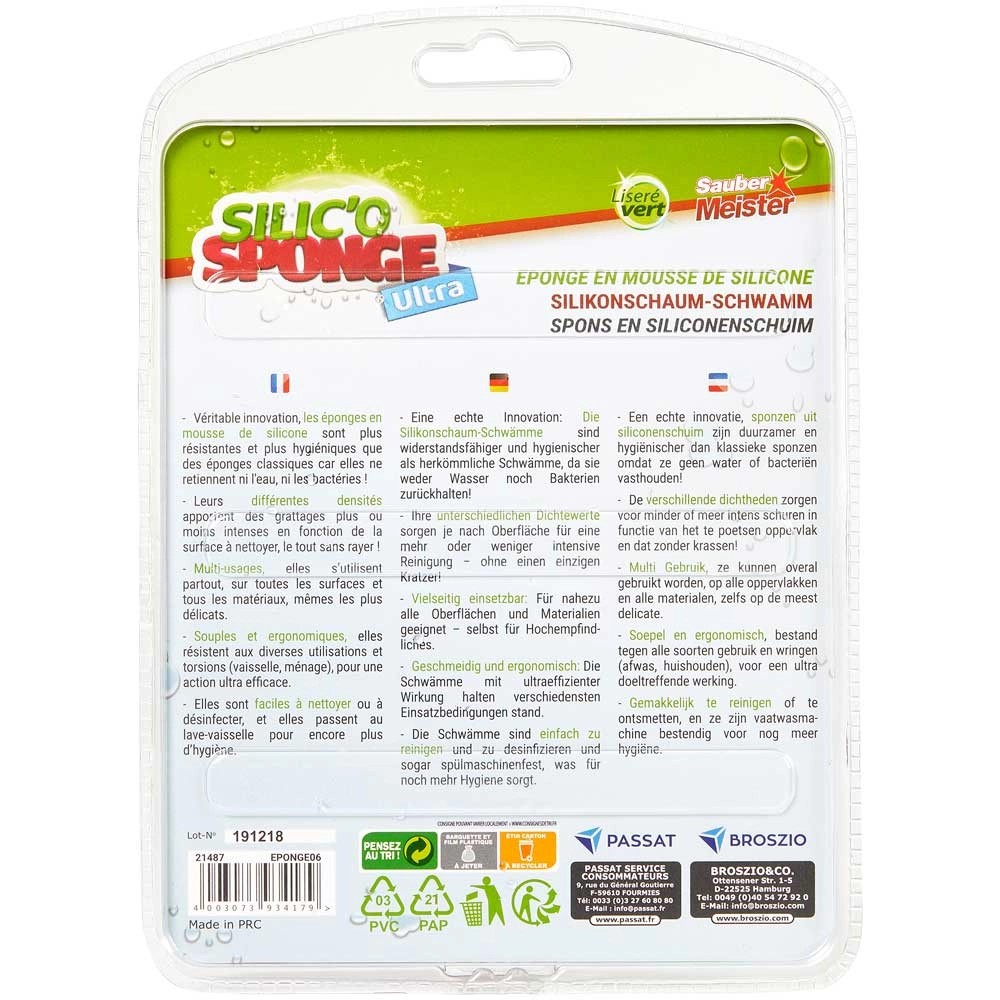 Silikonschwamm Silic'o Sponge Ultra bunt 3 Stk. kaufen bei OBI