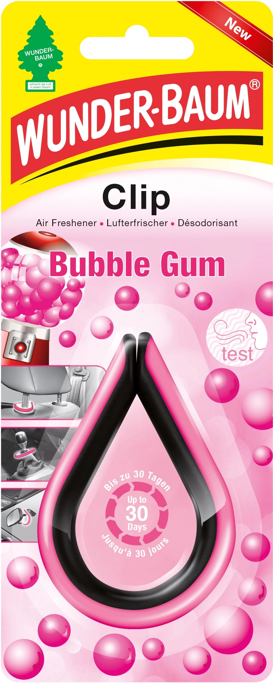 Wunderbaum Lufterfrischer Clip Bubble Gum kaufen bei OBI