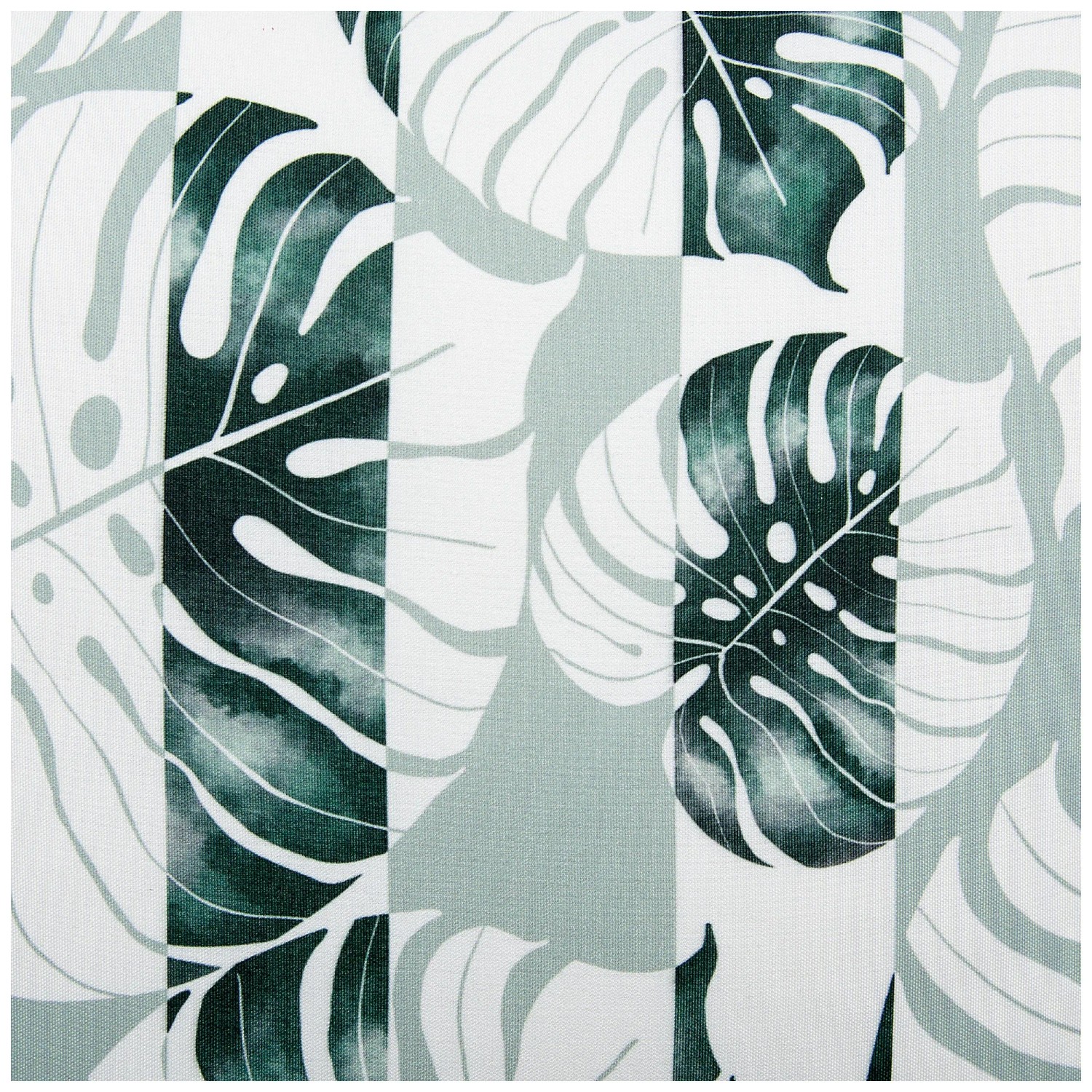Beliani Cuscini decorativi da esterno Termini verde-bianco 45 x 45 cm ...