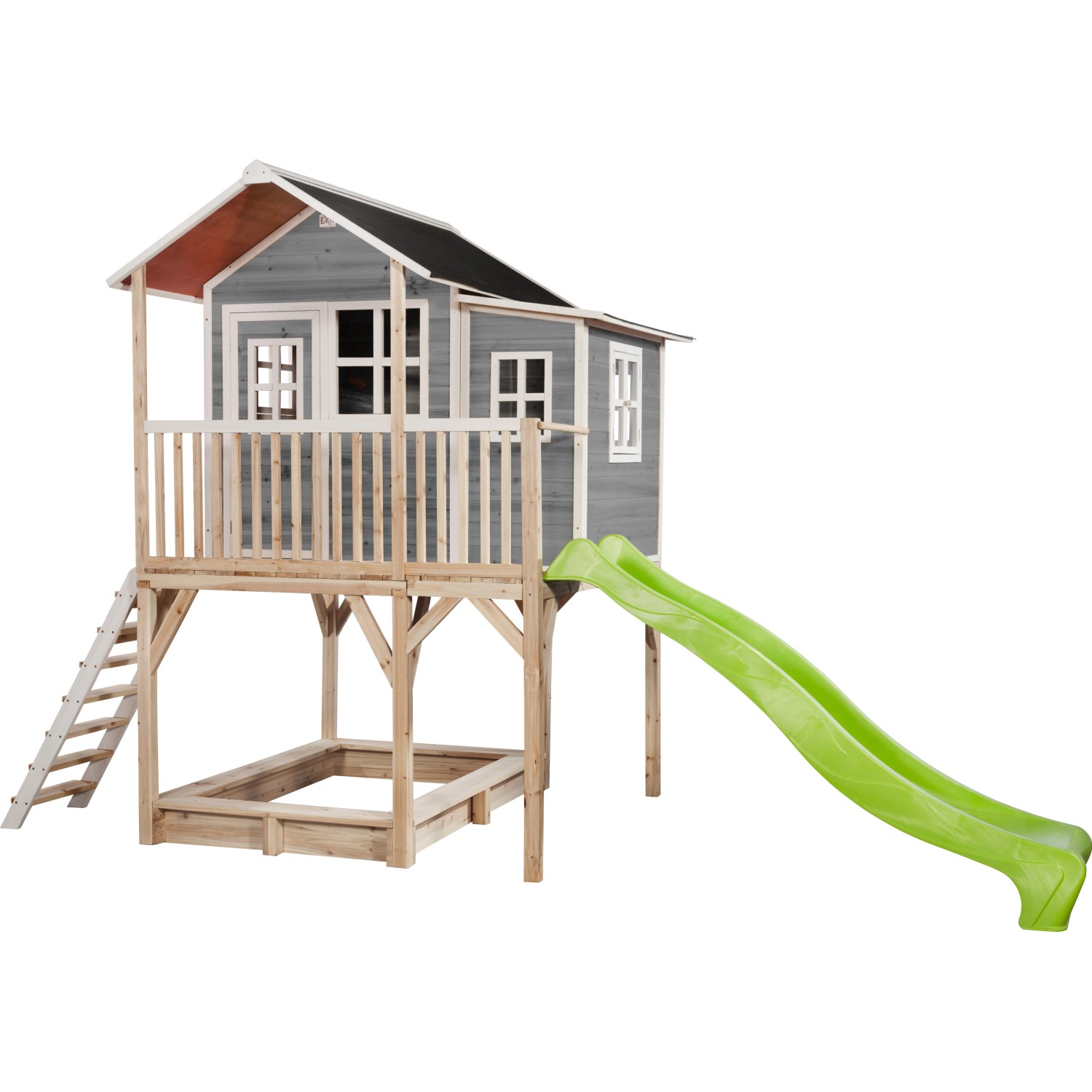 Exit Holzspielhaus Loft 750 Grau kaufen bei OBI