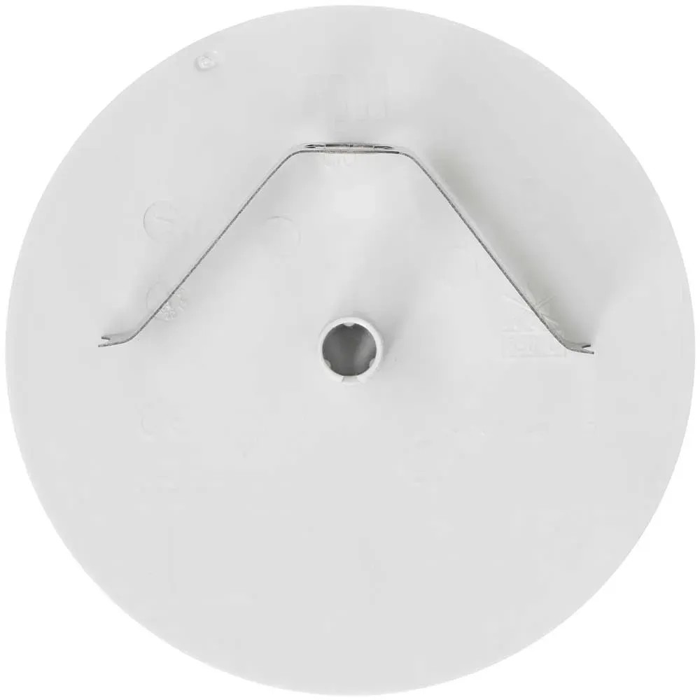 Deckenrosette mit Federbügel halogenfrei Lichtgrau 98 x 3 mm kaufen bei OBI