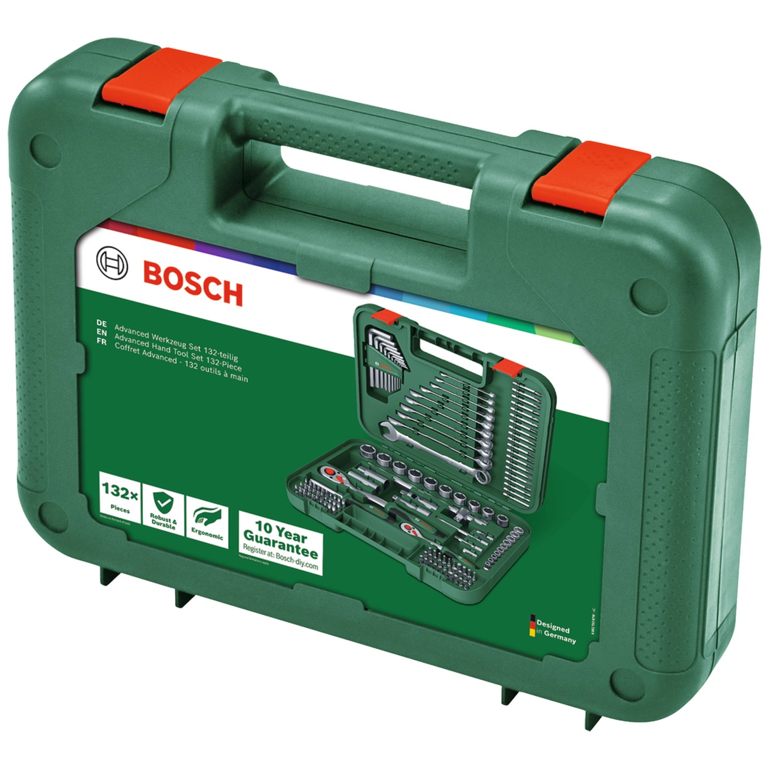Bosch Werkzeugkoffer Advanced Kunststoff 132-tlg. kaufen bei OBI