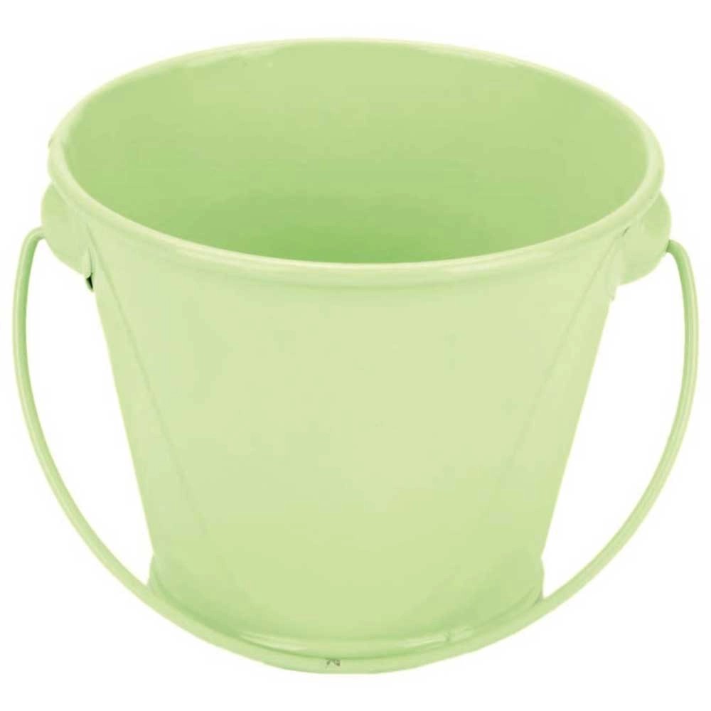 Eimer mit Handgriff Metall Grün (HxBxT) 9 x 6 x 7.5 cm kaufen bei OBI