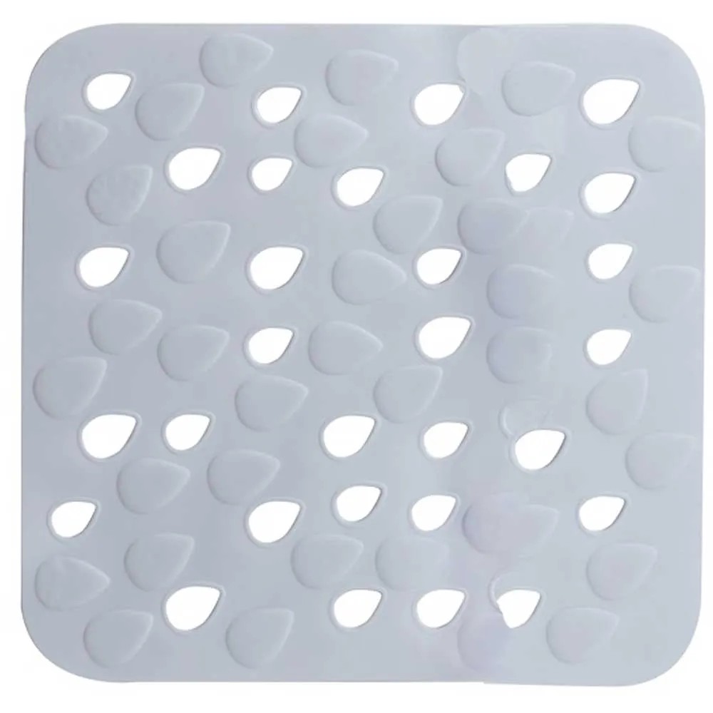 Spirella Duschmatte Drops Weiss 53 x 35 cm kaufen bei OBI