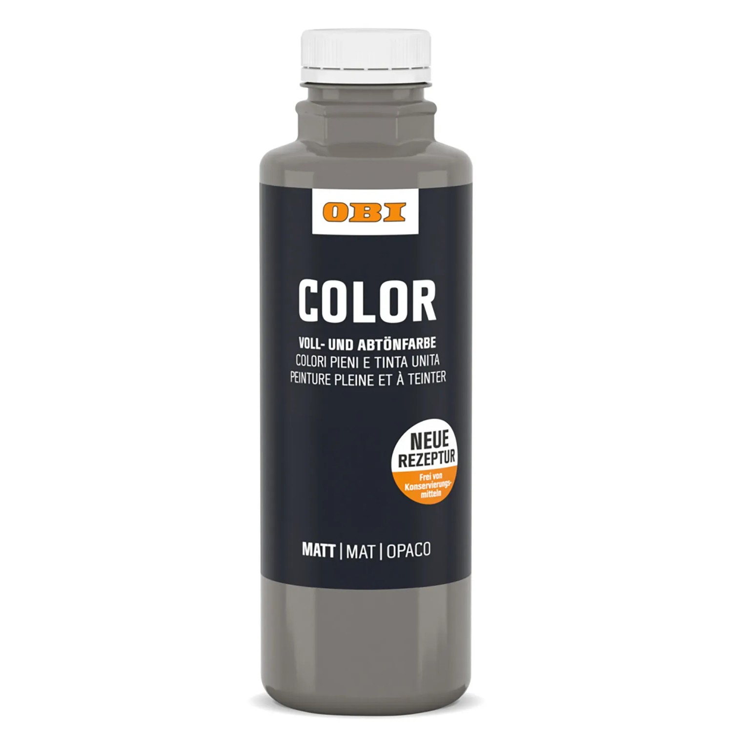 OBI Color Tinta piena e colorante Grigio pietra 500 ml