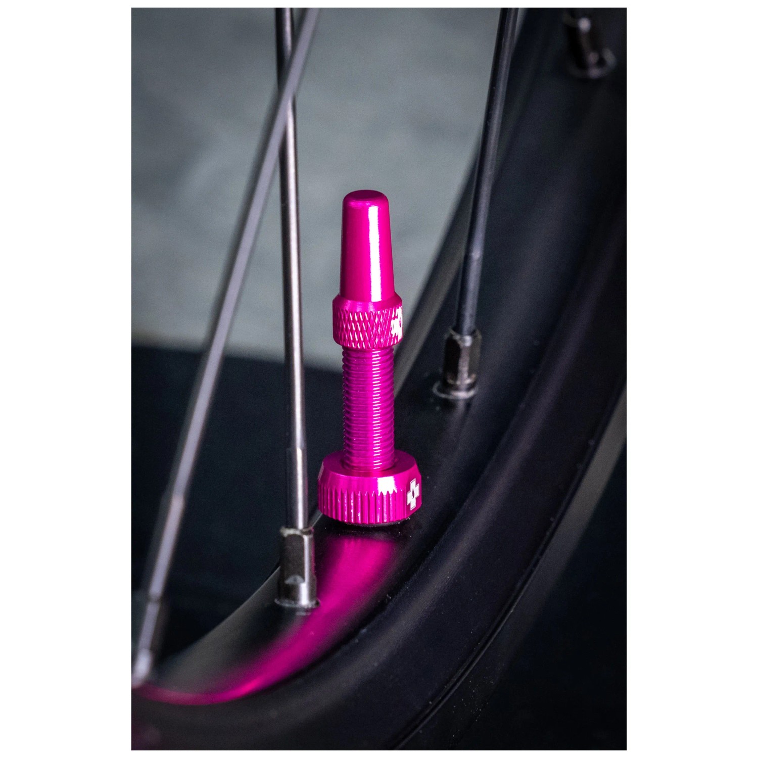 Muc-Off Kit valvola Tubeless Valve Kit V2 Rosa 60 mm