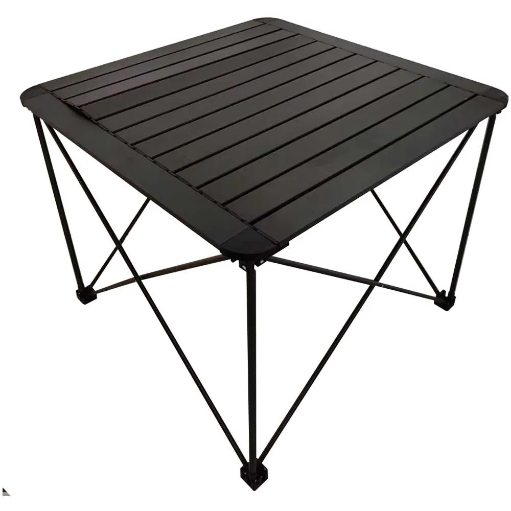 Campingtisch faltbar Schwarz (HxBxT) 46 x 52,5 x 52,5 cm kaufen bei OBI