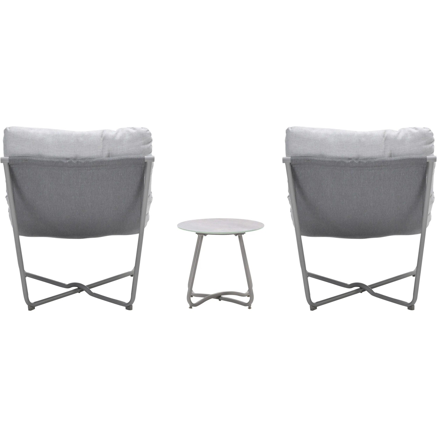 Garden Impressions Set di poltrone relax Danzig Taupe / Valley Sand 3 pz