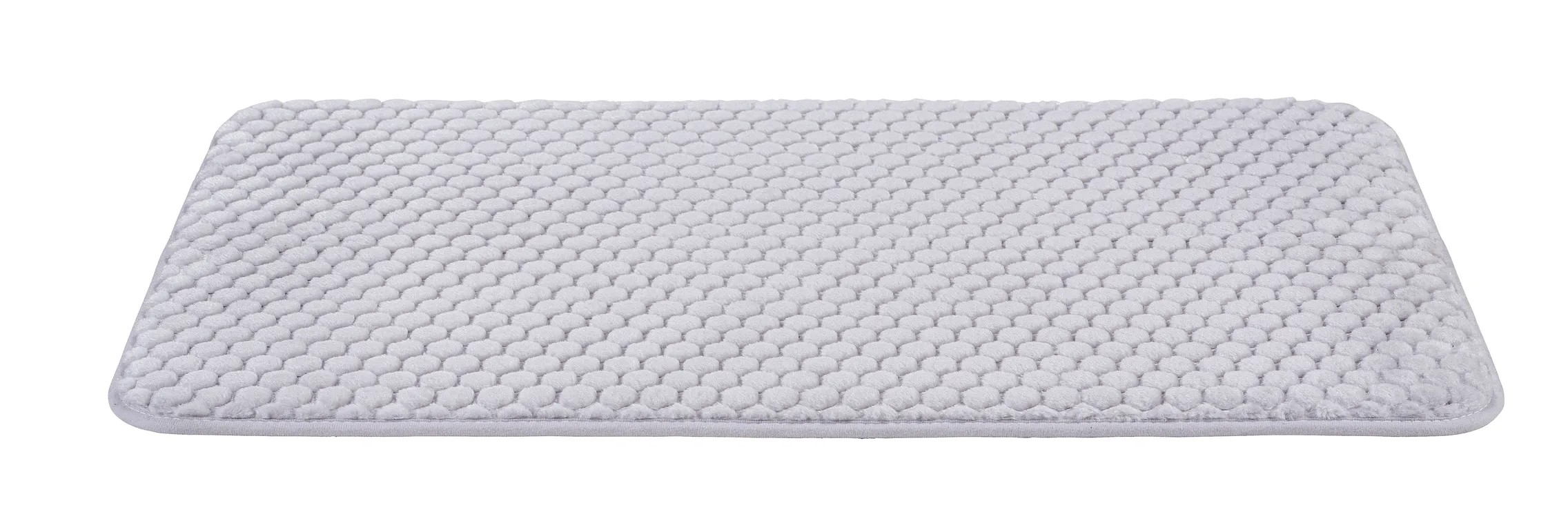 Wenko Badteppich Memory Foam Tundra Grau 50 x 80 cm kaufen bei OBI