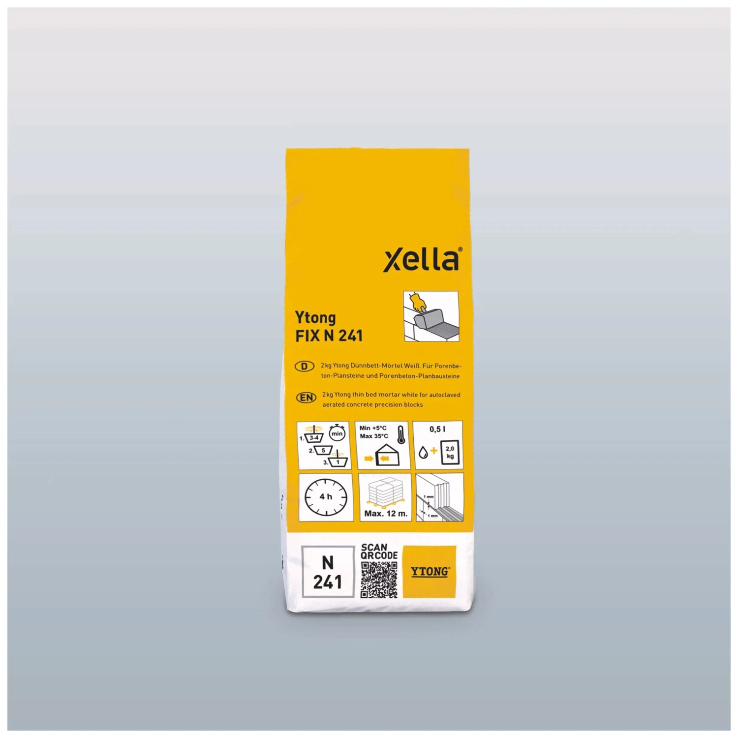 Ytong FIX N241 Dünnbettmörtel 2 kg