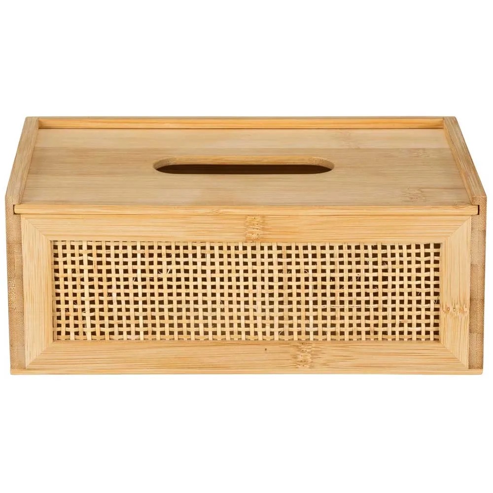 Wenko Kosmetiktuch-Box Allegre Bambus Natur (HxBxT) 13 x 10 x 25 cm ...