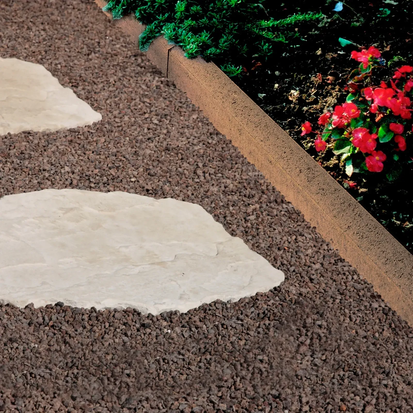 Kann Randstein Braun 100 x 25 x 5 cm kaufen bei OBI