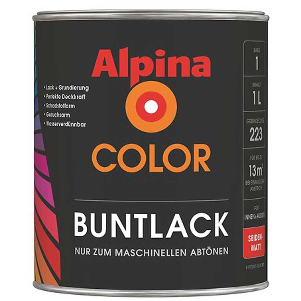 Alpina Color Buntlack seidenmatt 1 l Basis 1 kaufen bei OBI