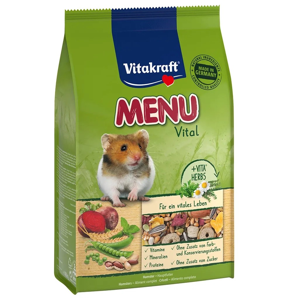 Vitakraft Hauptfutter Menu Vital für Hamster 400 g