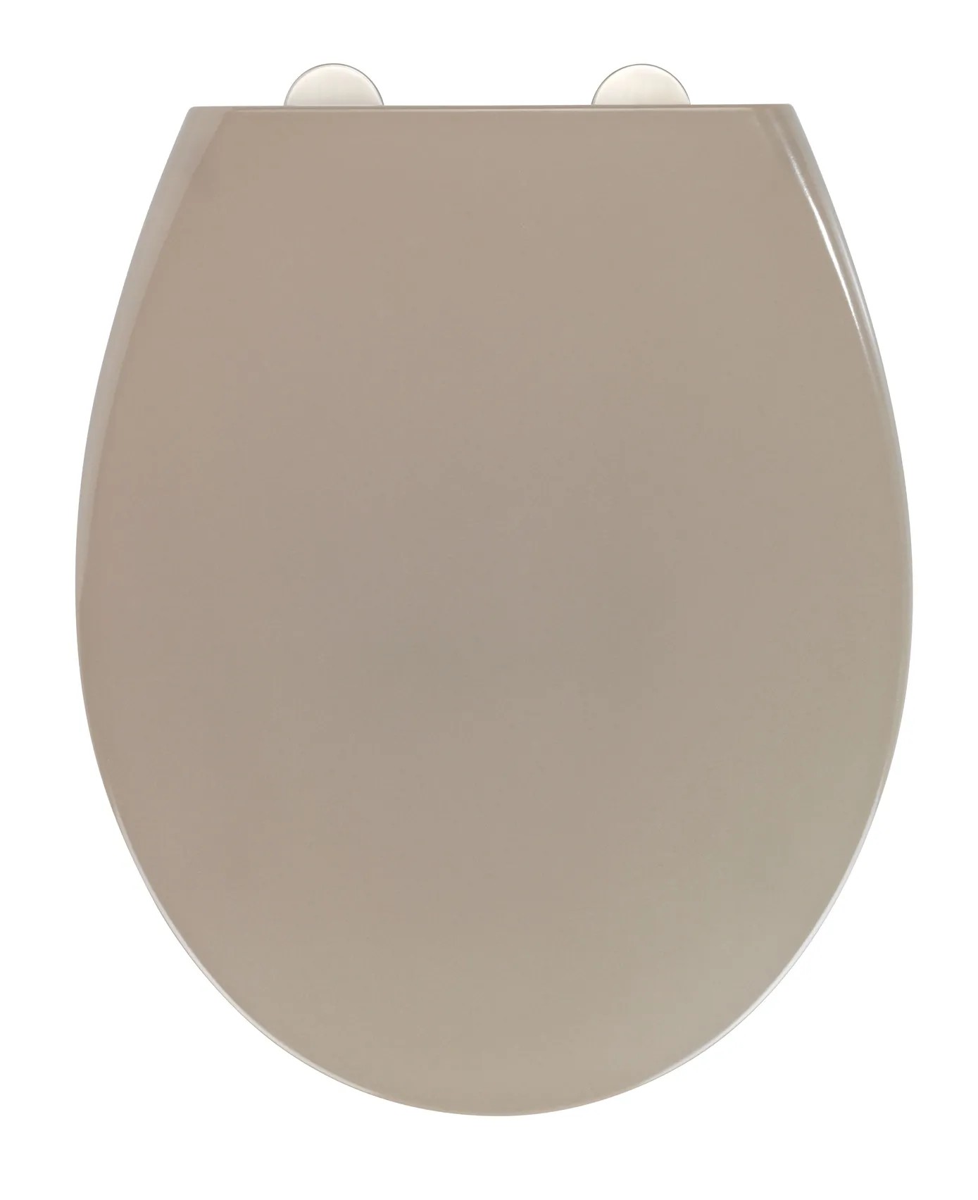 Wenko WC-Sitz Samos Premium mit Easy-Close Duroplast Taupe