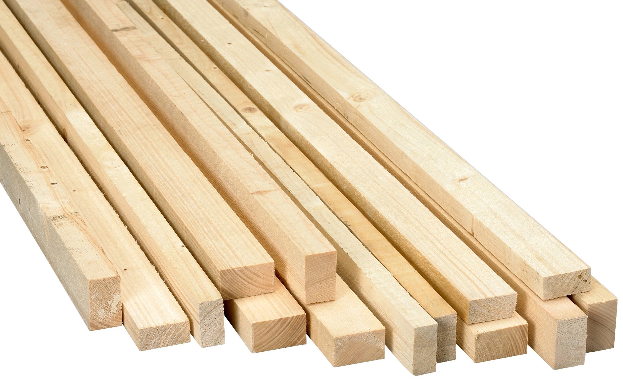Stecche di abete rosso 24 x 48 mm / lunghezza 2,5 m
