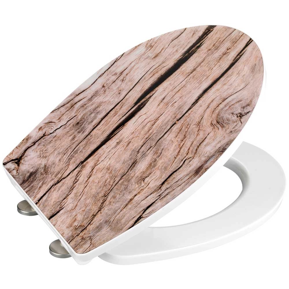 Wenko WC-Sitz Bois mit Easy-Close Hochglanz Duroplast / Acryl kaufen bei OBI