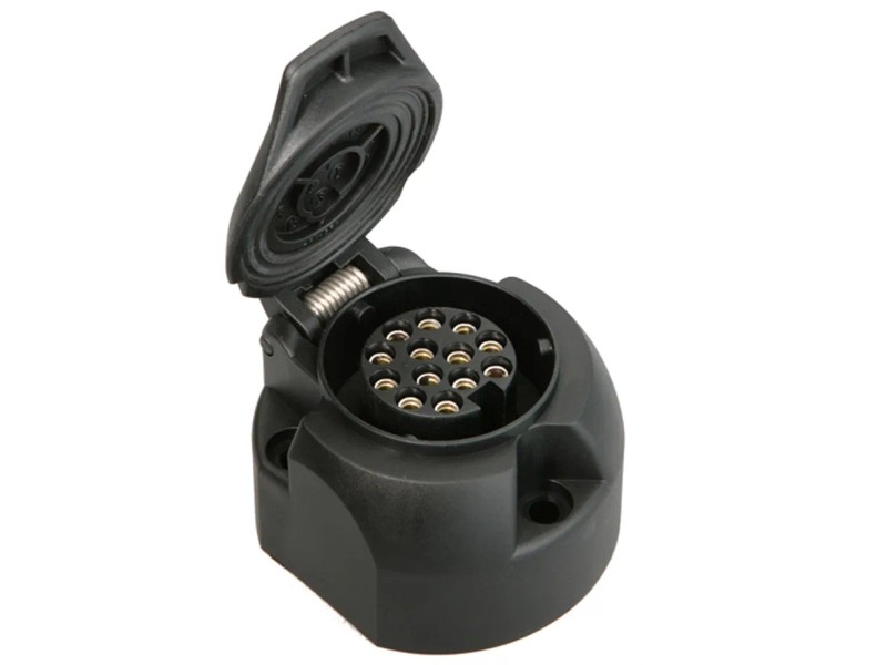 Unitec Steckdose 13-polig Kunststoff 12 V kaufen bei OBI