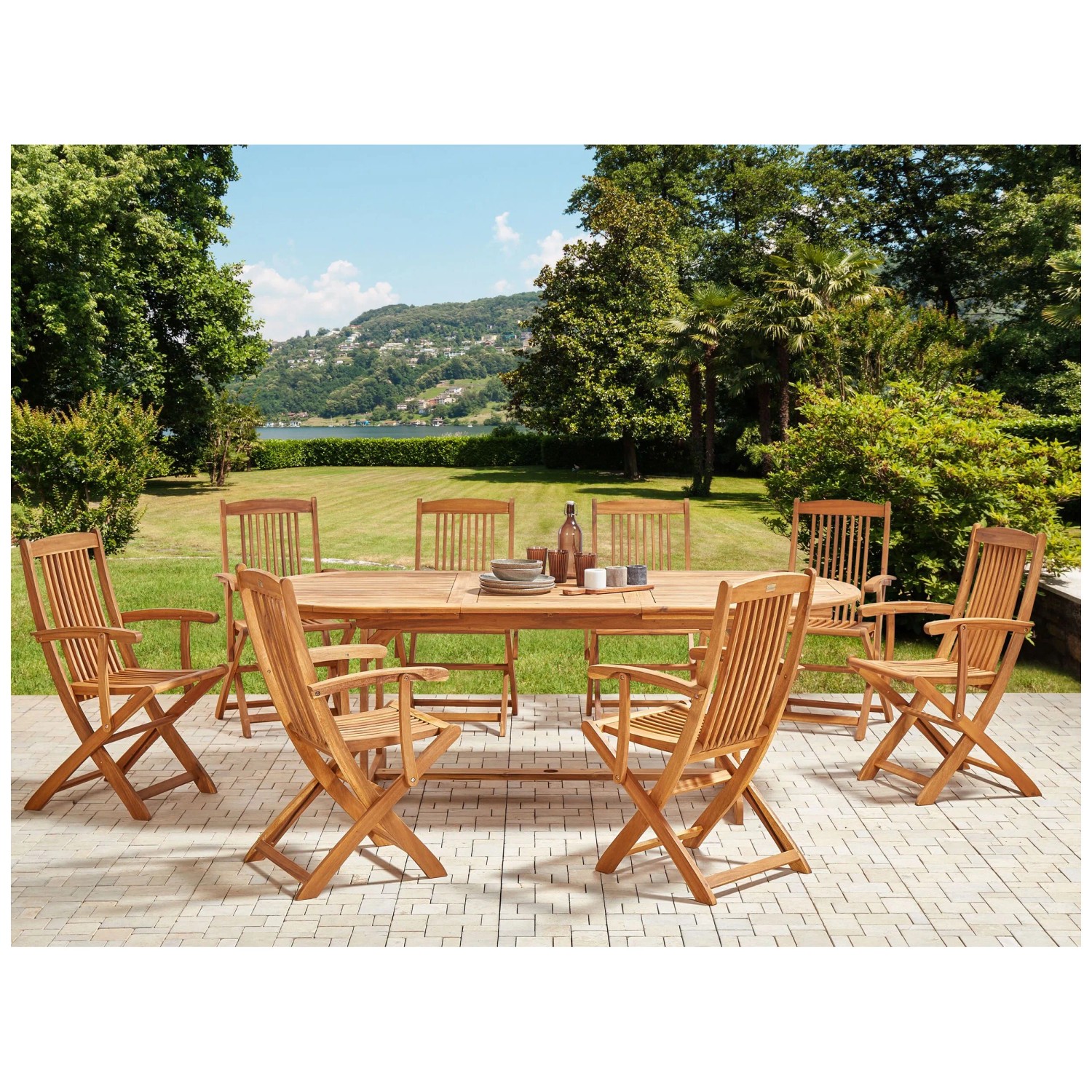 Elegantes Gartenmobel Set Obi Bild