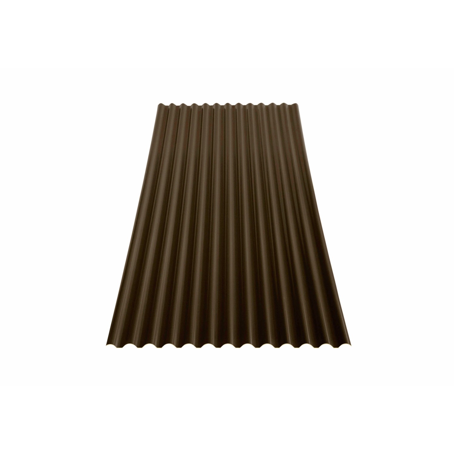 Profilplatte Ecolina Braun (BxT) 110 x 200 cm kaufen bei OBI