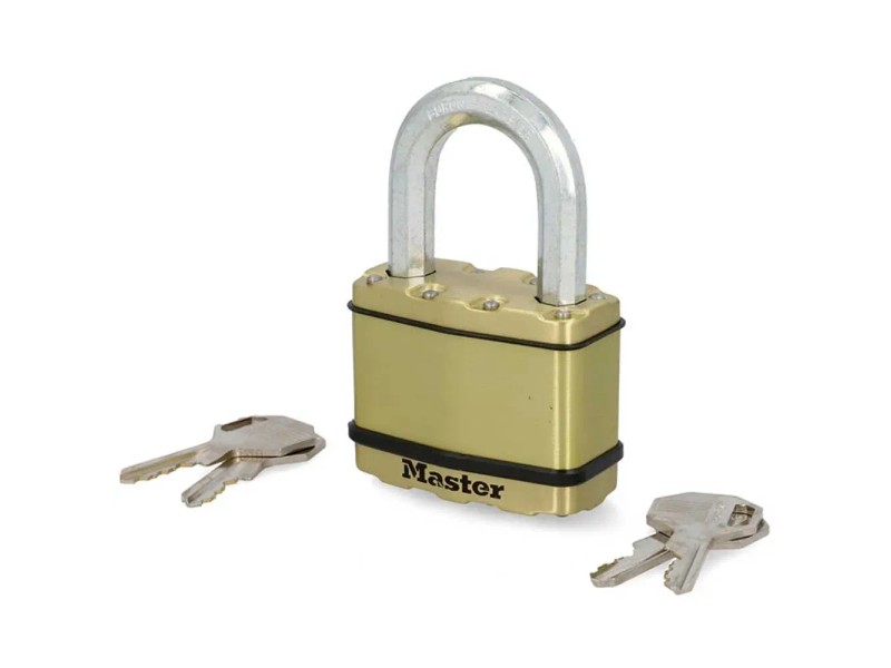 Master Lock Vorhängeschloss M15BEURDLF Stahl laminiert Breite 64 mm ...