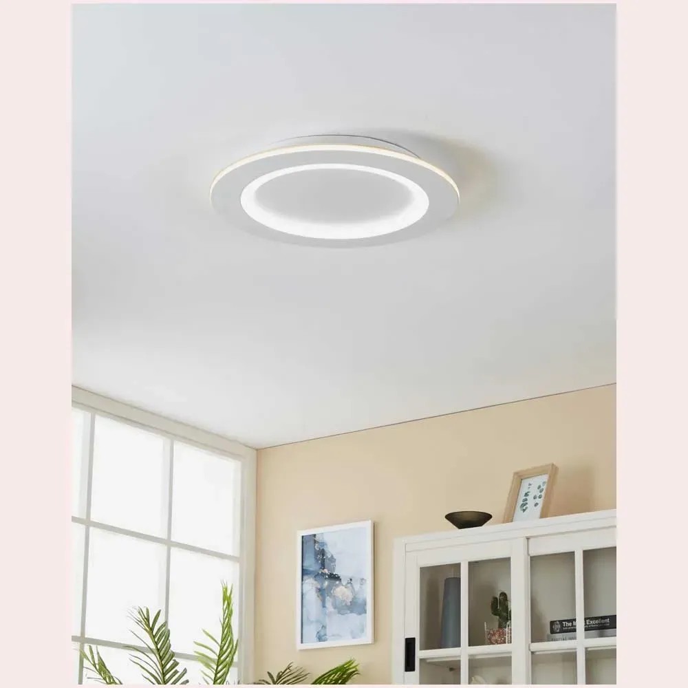 Eglo LED-Deckenleuchte Padrogiano-Z Zigbee RGB / CCT Ø 45 cm / 3'300 lm ...