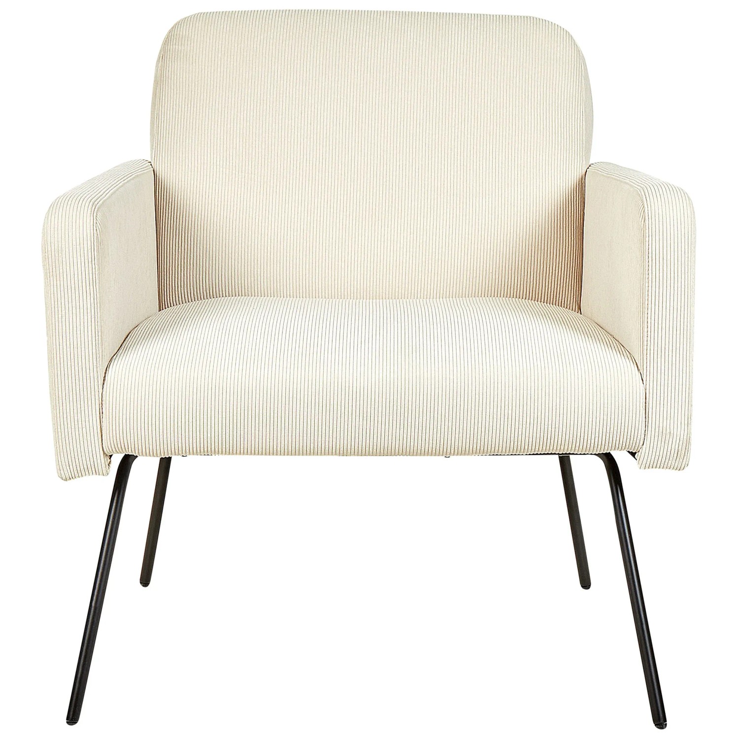 Beliani Sessel Narken Cord Beige