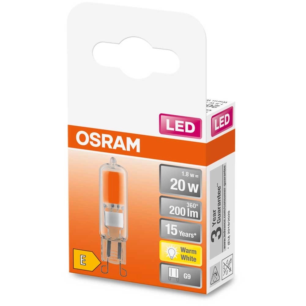 Osram LED-Lampe PIN G9 Warmweiss klar 1,8 W / 200 lm kaufen bei OBI