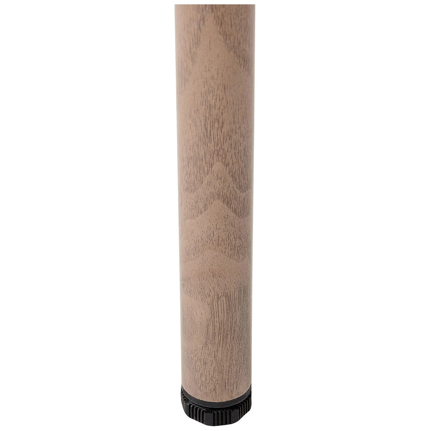 Beliani Gartentisch Flavia Aluminium Braun (HxBxT) 76 x 96 x 185 cm