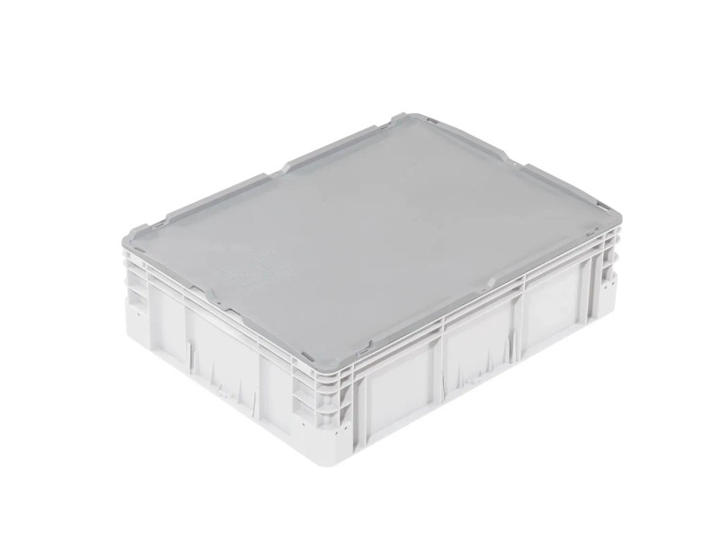 Deckel für Euronorm-Box Grau (HxBxT) 3,2 x 60 x 80 cm