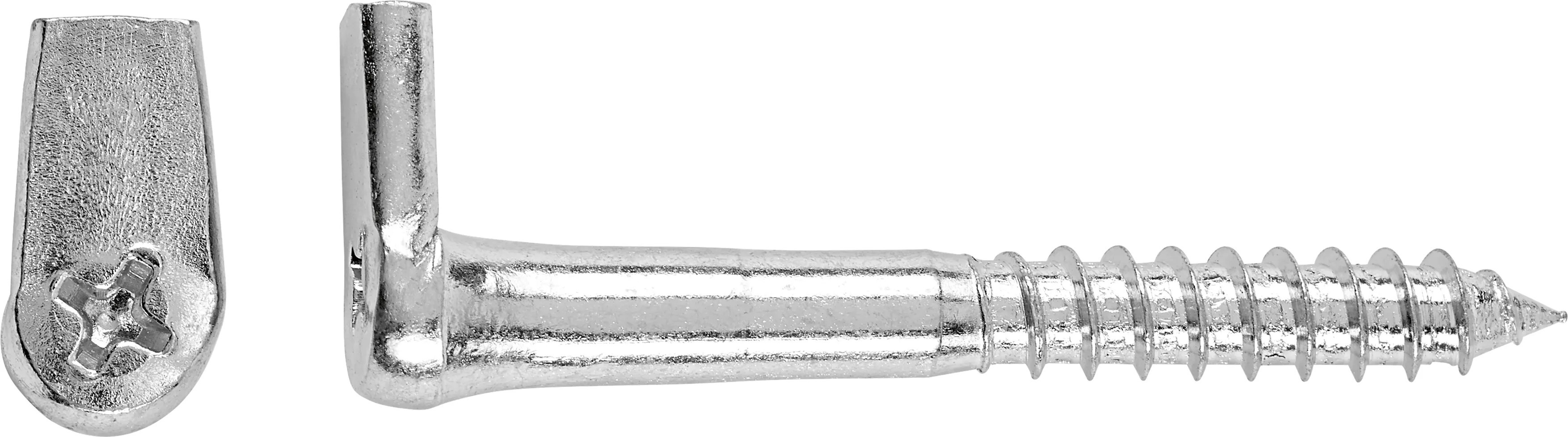 Crochets d'angle 5,8 mm x 65 mm Acier galvanisé à chaud 8 pcs