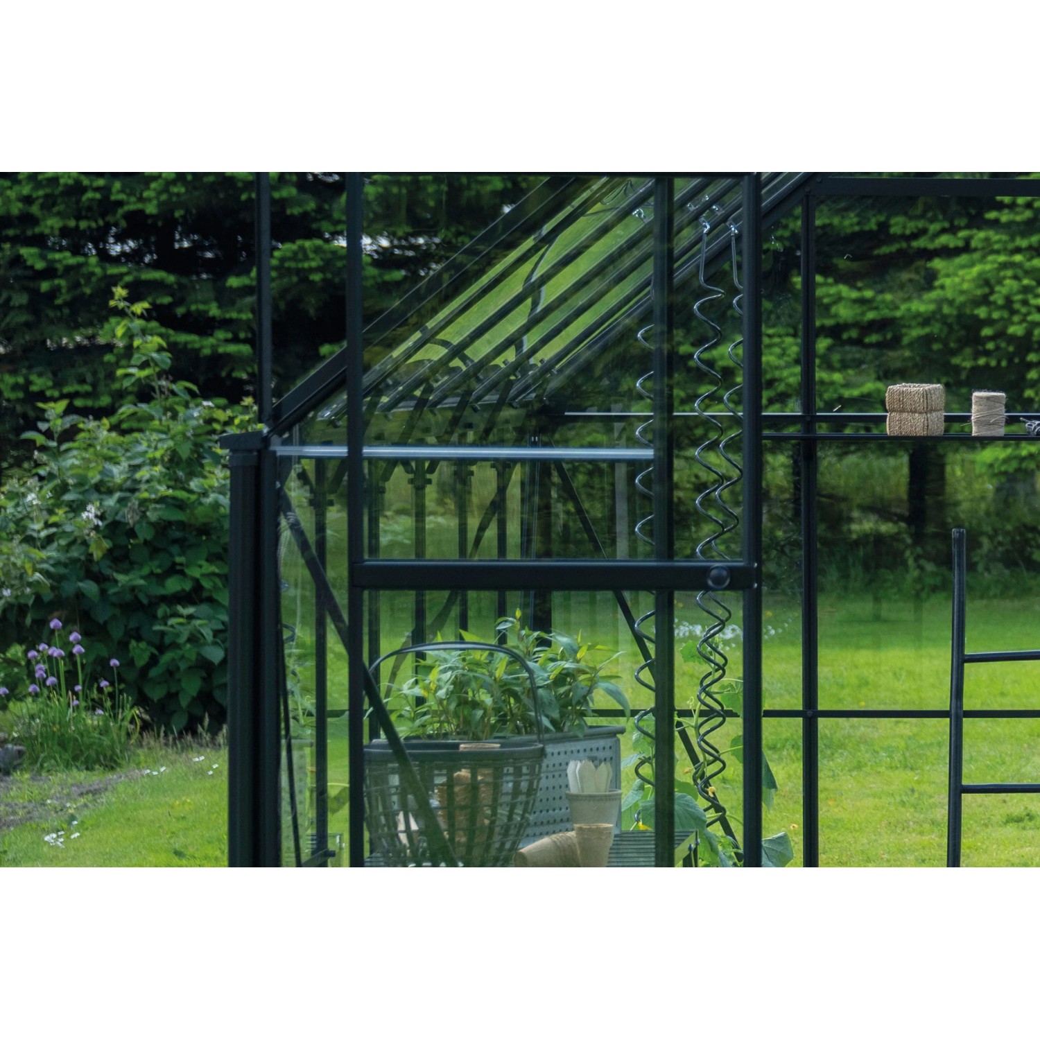 Halls Fallrohrsatz Icon Schwarz Ø 7 x 138 cm kaufen bei OBI