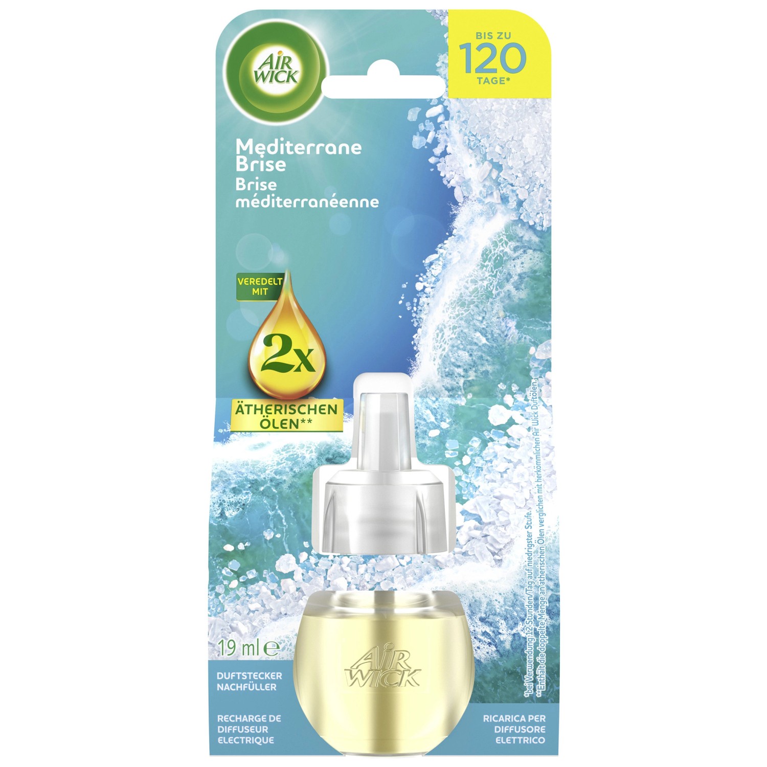 Air Wick elektrischer Duftstecker Nachfüller Mediterrane Brise - 19ml kaufen bei OBI