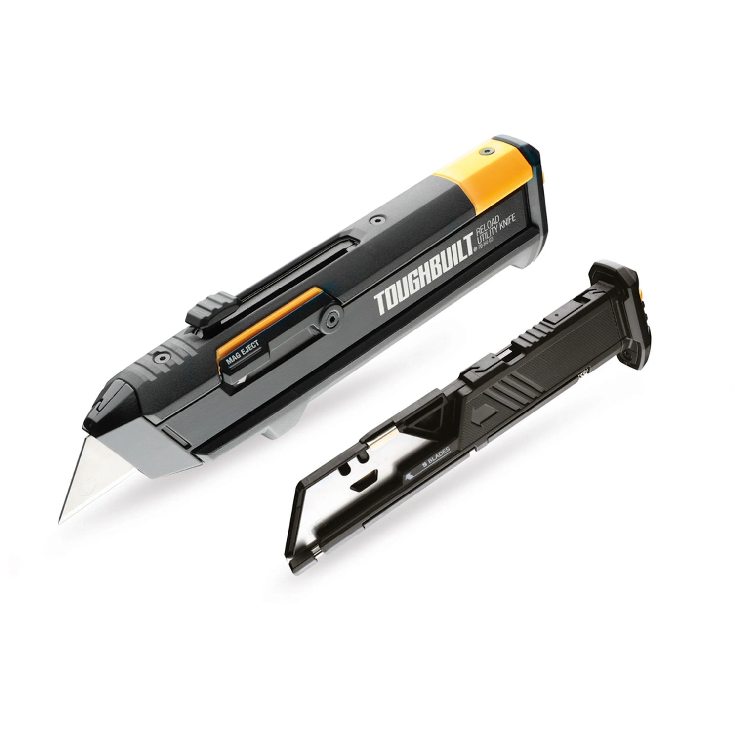 ToughBuilt Cuttermesser mit Klingenmagazin