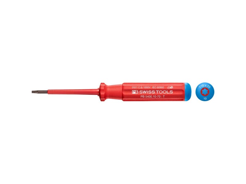 PB Swiss Tools TX-Schraubenzieher PB 5400 VDE Gr. 10 / 70 mm kaufen bei OBI