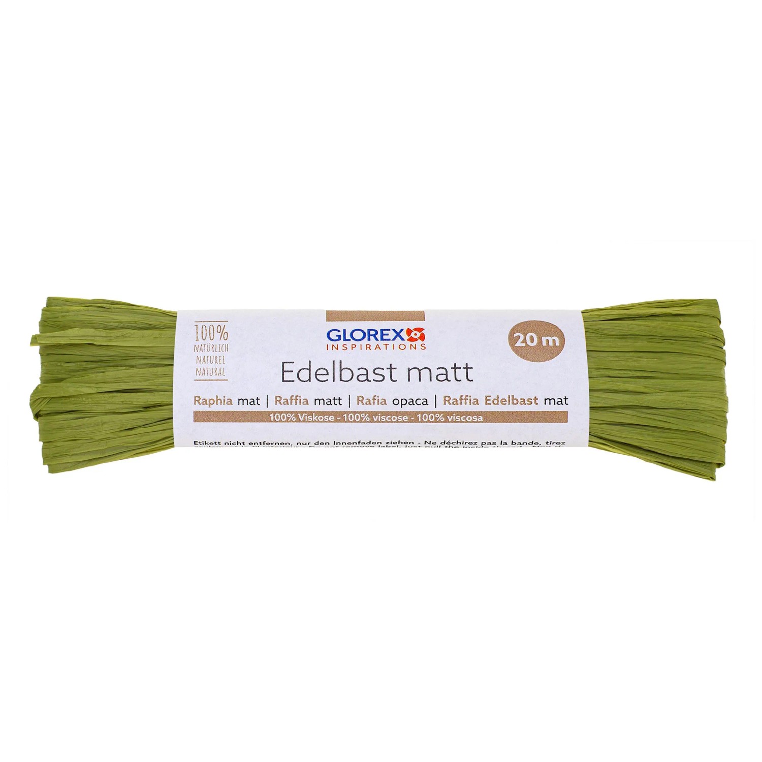 Edelbast Olive matt Länge 20 m kaufen bei OBI