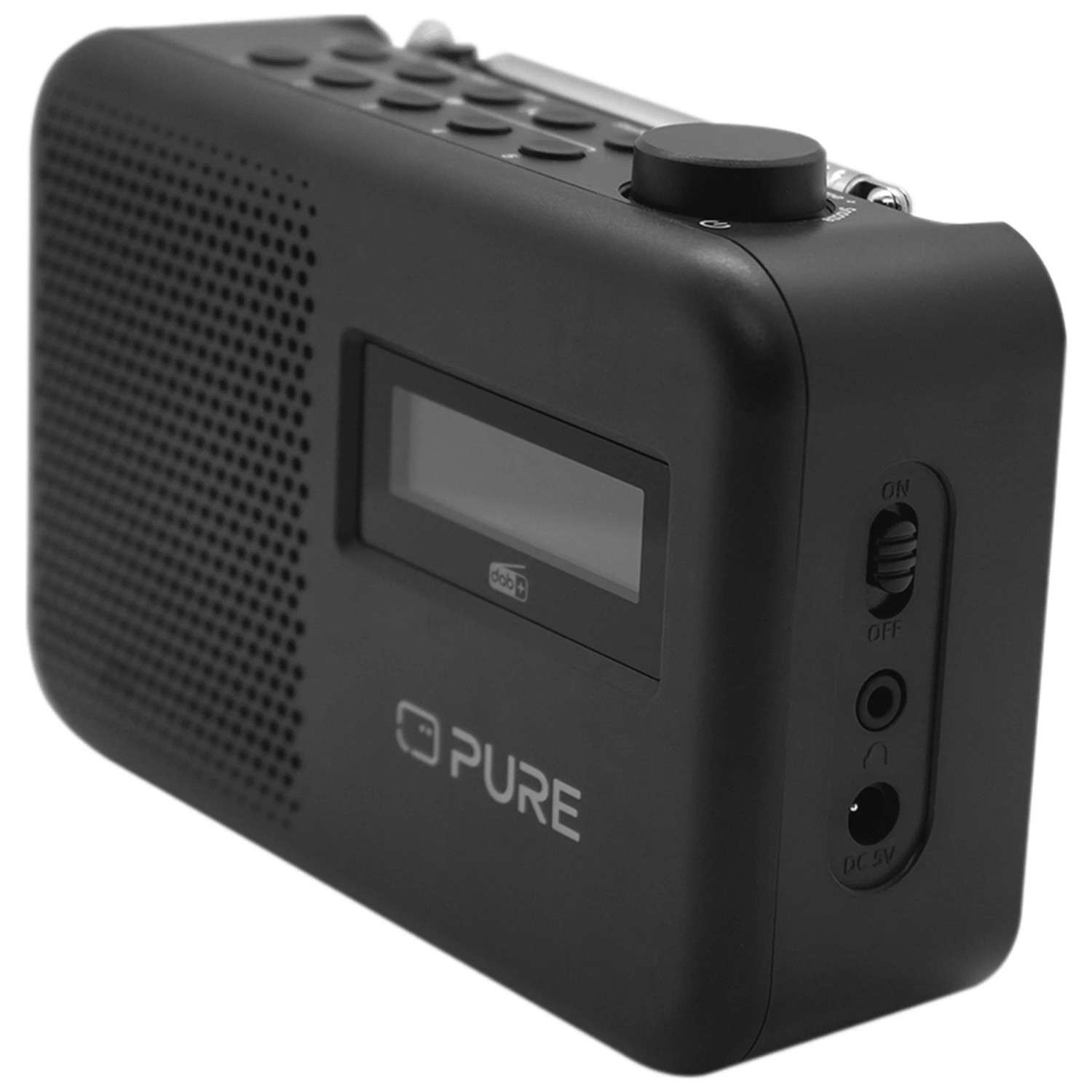 Pure DAB+ FM-Radio Elan One2 Charcoal