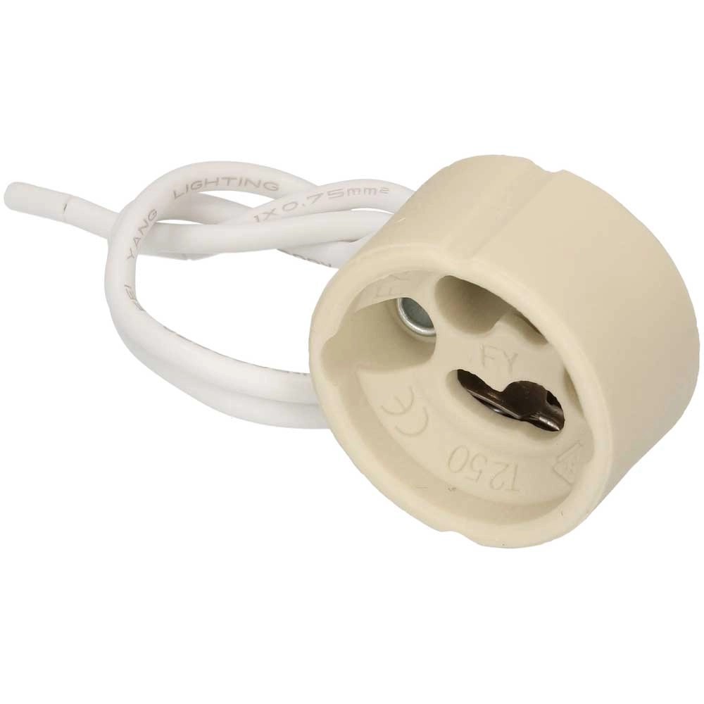 GU10- / GZ10-Fassung PTFE Weiss Kabellänge 150 mm kaufen bei OBI