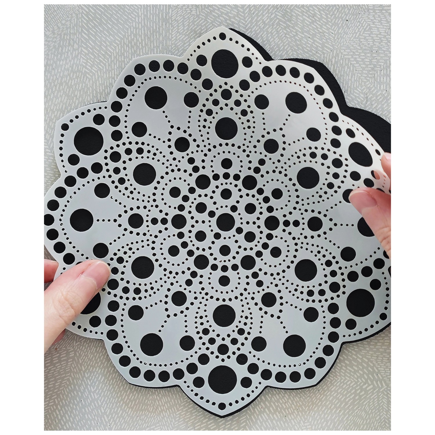 Aladine Dort Art Form / Schablone 2 MDF 20 x 20 cm kaufen bei OBI