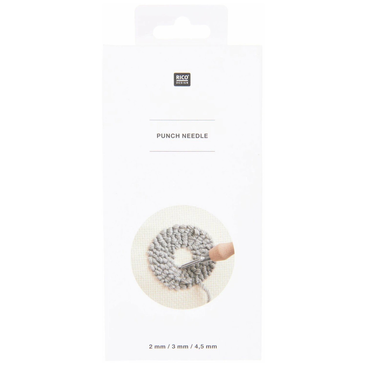 Rico Design Punch-Needle-Set Holz 6-tlg.