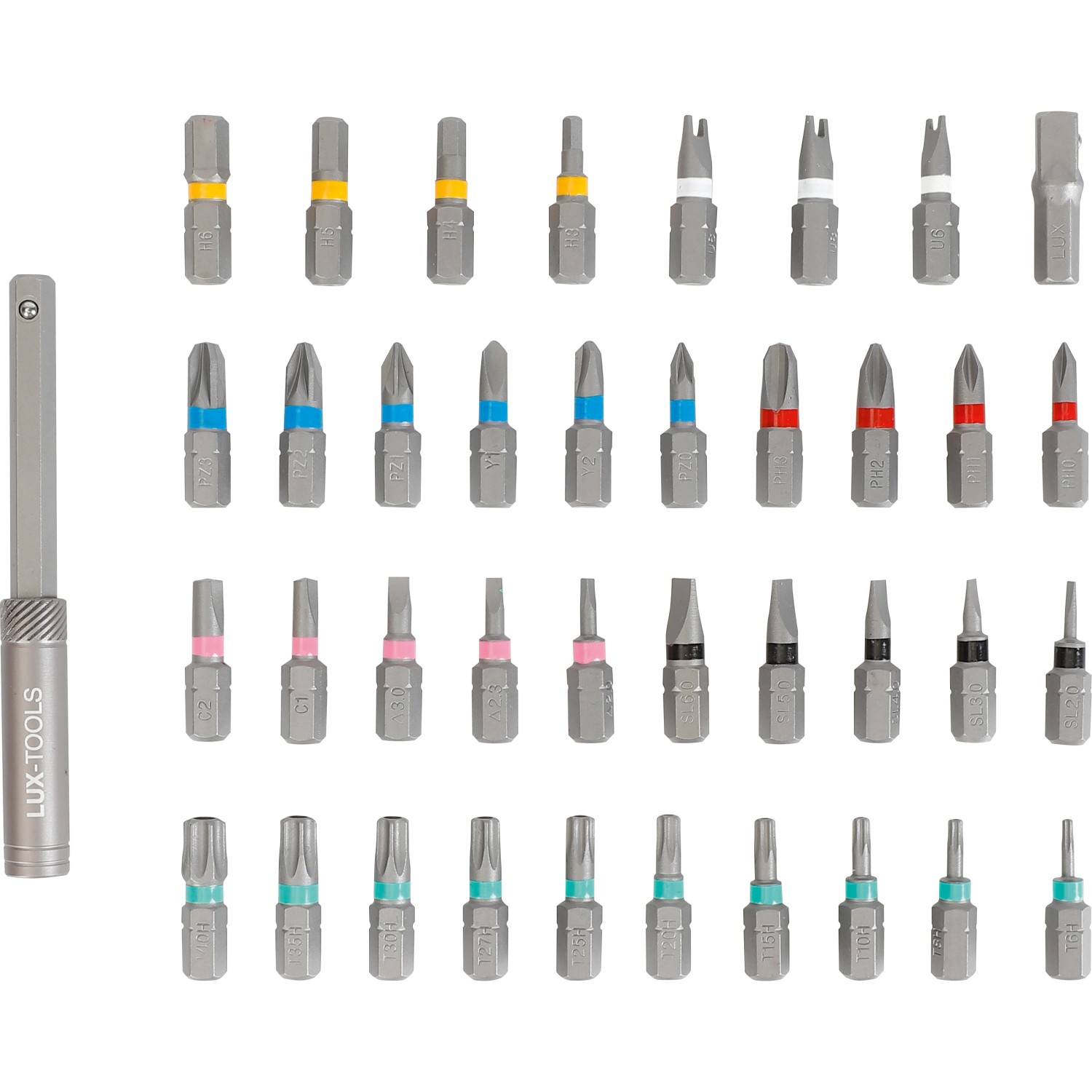 LUX-TOOLS Schraubendreher-Set Grün 40in1 kaufen bei OBI