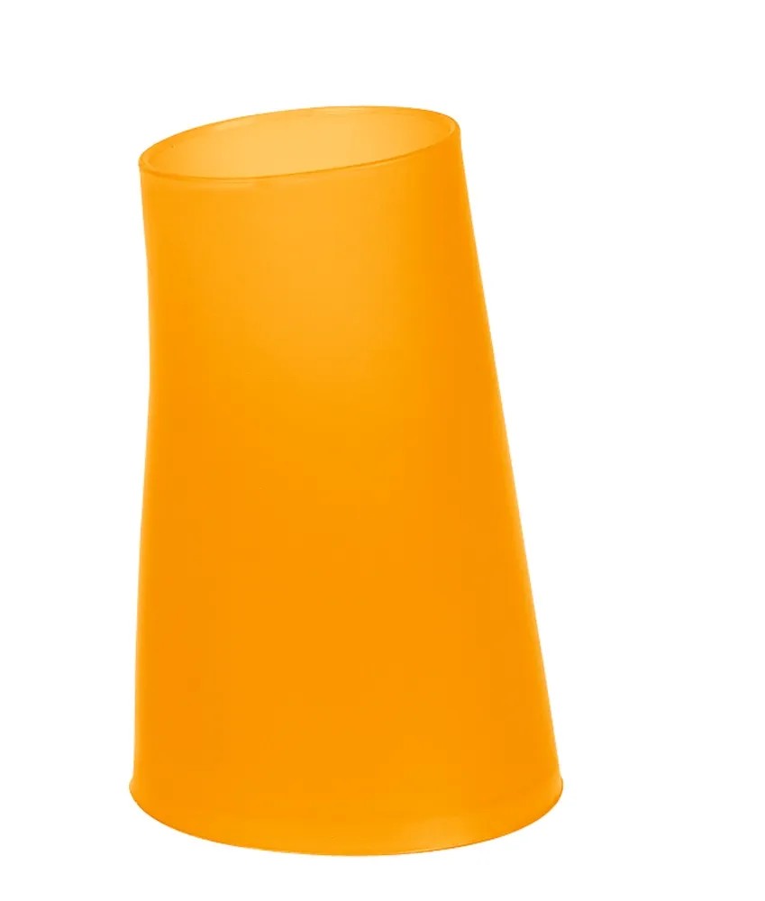 Spirella Zahnputzbecher Move Kunststoff Frosty Orange