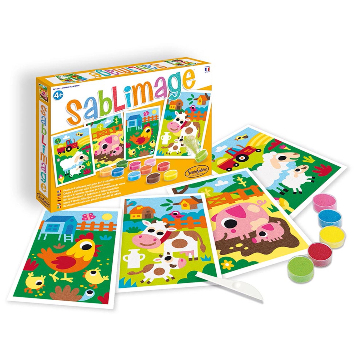 Sablimage Sandbild-Set Bauernhoftiere kaufen bei OBI