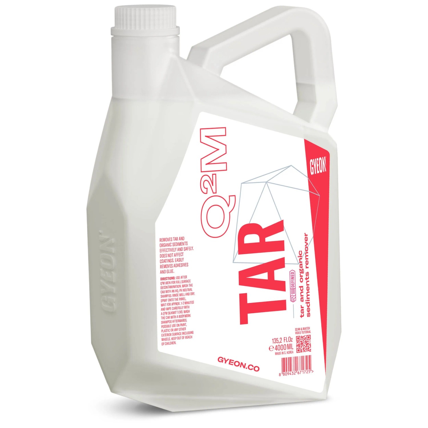 Gyeon Teerentferner Q²M Tar Redefined 4'000 ml
