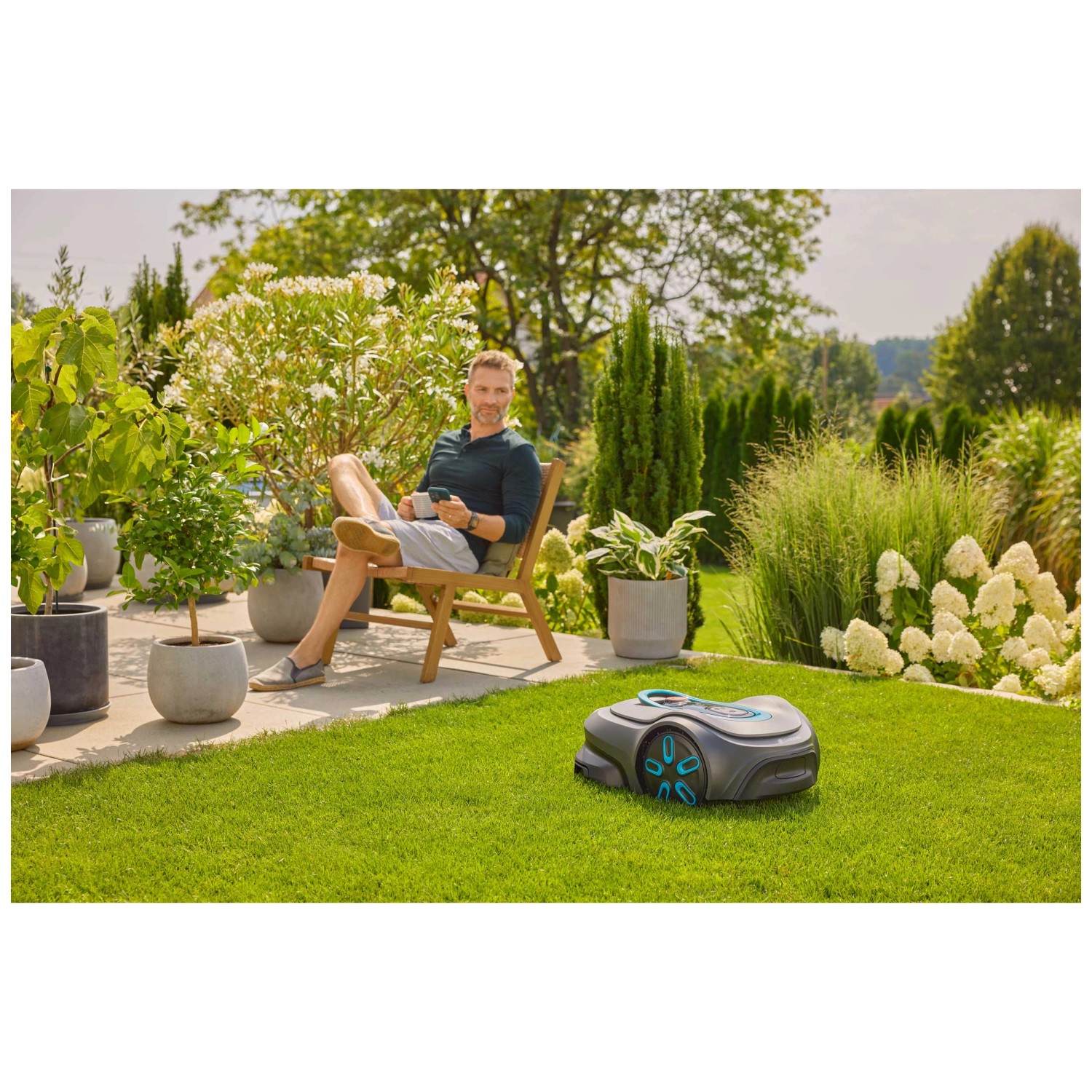 Gardena Mähroboter smart Sileno free 600 m² kaufen bei OBI