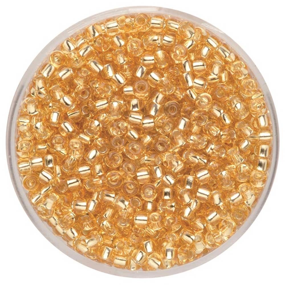 Rocailles mit Silbereinzug Beige 2,6 mm / 17 g kaufen bei OBI